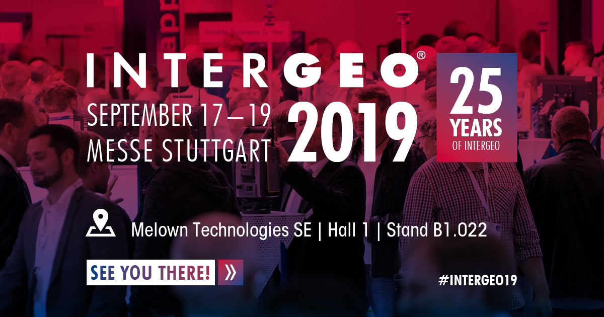 Come See Us at Intergeo 2019! | Melowntech
